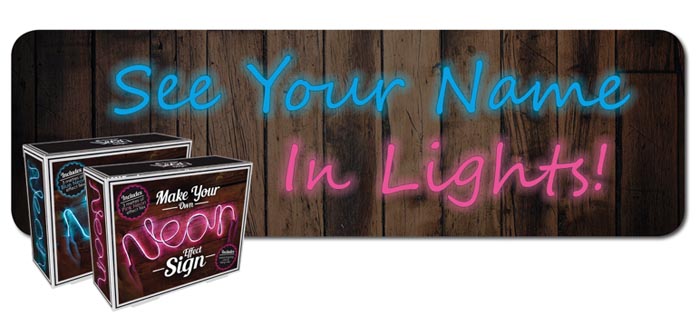 See Your Name In Lights